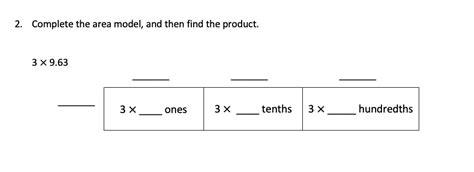Area Model Decimals 5th Grade Flashcard Wayground