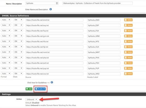 block ads and malvertising on pfsense using pfblockerng dnsbl linux