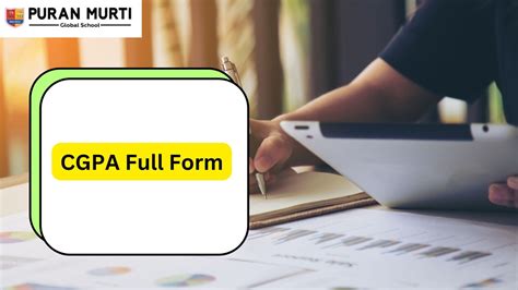 Cgpa Full Form Importance And Calculation Puran Murti Global School Blog