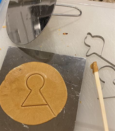 Playing With Honeycomb In Squid Game Cooking With Chloe