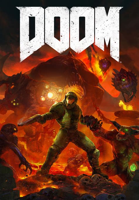 Doom Poster 1993 Modern Poster Layouts