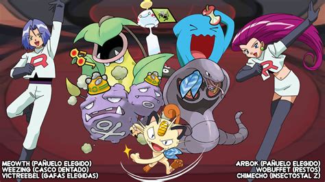 13 Bits Equipo Pokémon Estructurado Rocket