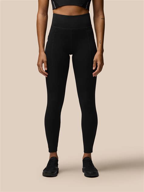 Womens Apex Full Length Training Leggings Black Castore Australia