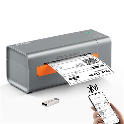Vevor Bluetooth Thermal Label Printer Wireless Shipping Label Printer