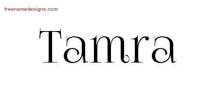 Vintage Name Tattoo Designs Tamra Free Download Free Name Designs