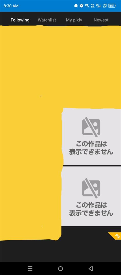 Some Illustrations Cannot Be Displayed On The Mobile App R Pixiv
