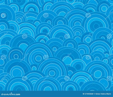 Seamless Wave Pattern Vector Illustration 61159038
