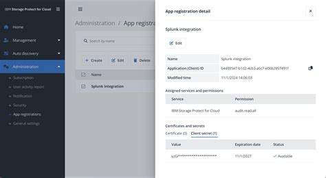 How To Integrate Splunk With IBM Storage Protect For Cloud