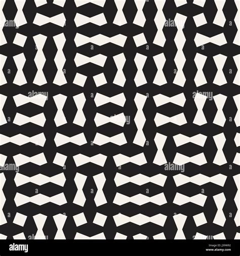 Seamless Geometric Lattice Pattern Irregular Abstract Grid Background Stylish Chaotic Vector