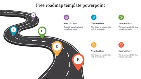 Free Roadmap PowerPoint Google Slides Presentation Powerpoint Templates Roadmap Powerpoint