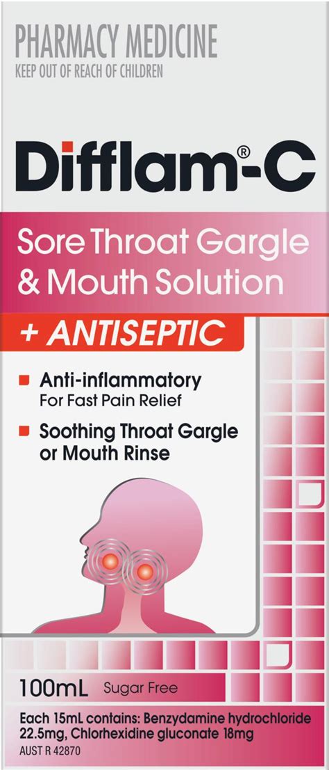 Buy Difflam C Solution 100ml Wizard Pharmacy