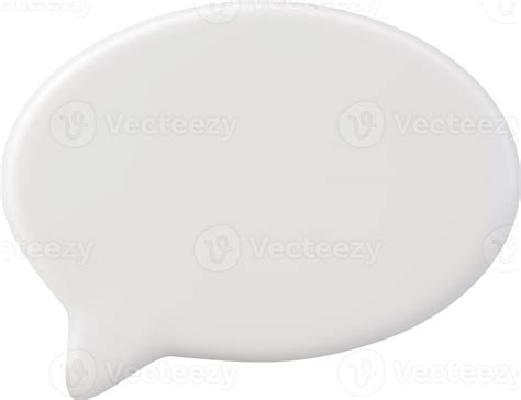 3d Chat Bubble 38963633 Png