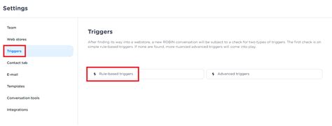 How Do I Create And Configure Rule Based Triggers Basic