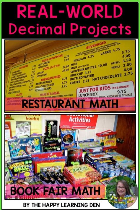Decimal Projects For All Year Decimals Teaching Math Elementary Math