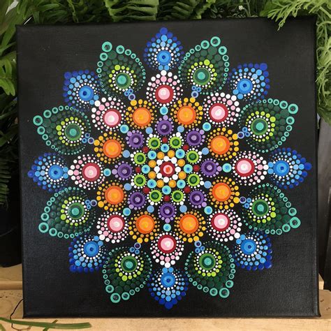 Tableau Mandala Avec Toile Mandala Guide Sur Cet Art Ancestral