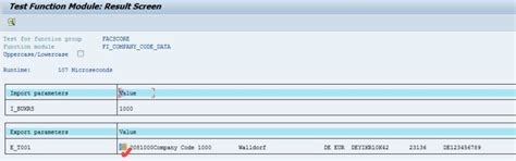 Function Module That Returns The Company Code Global Settings Sapcodes