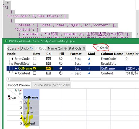 Solved How To Load The Json Data Into A Data Table With Proper Column