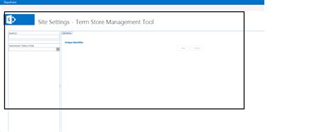Sharepoint Enterprise Can Not Find My Term Store All The Term