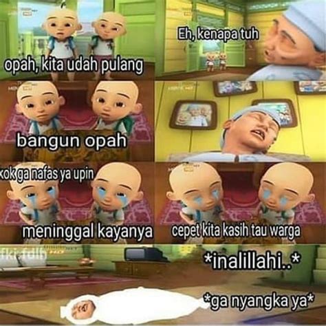 10 Meme Lucu Upin Ipin Ini Bikin Suasana Jadi Ceria | IDN Times