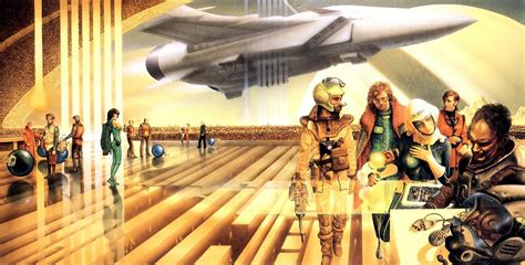 Jim Burns One Of My All Time Favorite Sci Fi Paintings Since I Was A