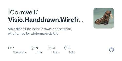 Github Icornwell Visio Handdrawn Wireframes Visio Stencil For Hand Drawn Appearance