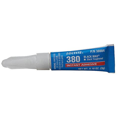 Loctite 232834 Loctite 380 Black Max Toughened Instant Adhesive 3g Tube