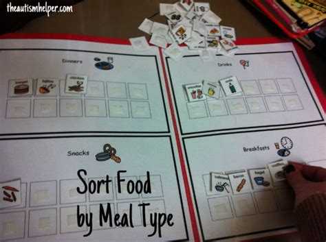 Sorting Task Ideas The Autism Helper