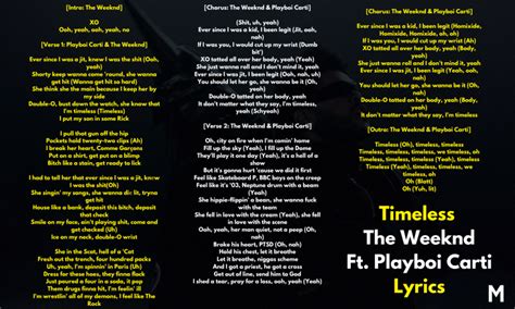 Timeless The Weeknd Lyrics And Meaning Self Confidence Poets And