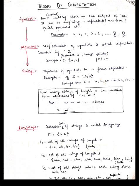 Theory Of Computation Pdf Artificial Intelligence Intelligence Ai And Semantics
