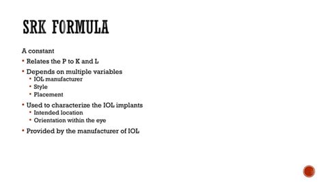 Biometry Iol Calculation Ppt