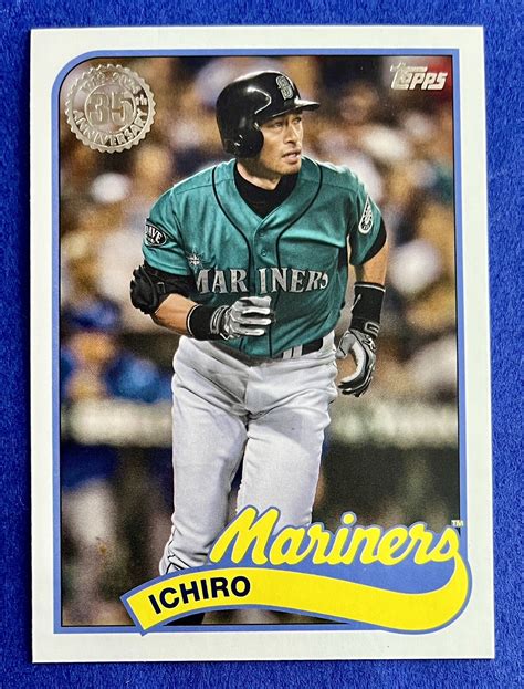 Ichiro Suzuki 2024 Topps Series 1 1989 35th Anniversary Insert 89b 42