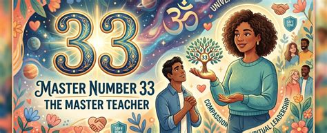 Master Number 33 Meaning — The Rarest Master Number And The True Master