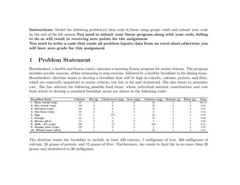Solved Instructions Model The Following Problem S Then Chegg Com
