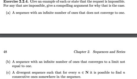 solved exercise 2 2 4 give an example of each or state that