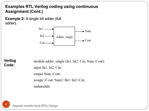 Fpgartl Verilog Coding For Sequential Circuitpptx