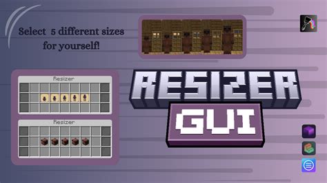 Resizer Gui On Polymart Minecraft Configurations