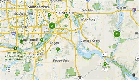 MPLS City Hikes List AllTrails
