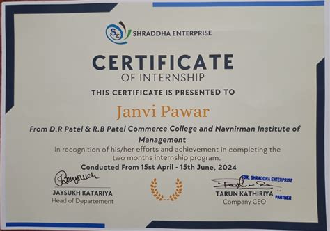 Janvi Pawar On Linkedin Internshipjourney Learningeveryday