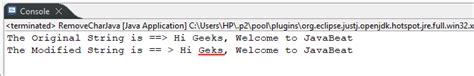 How To Remove Character From A String In Java