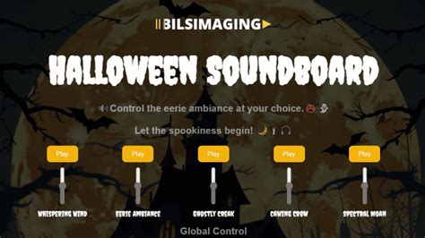 🎃 Halloween Soundboard 2025 By Bilsimaging Eerie Ambiance At Your