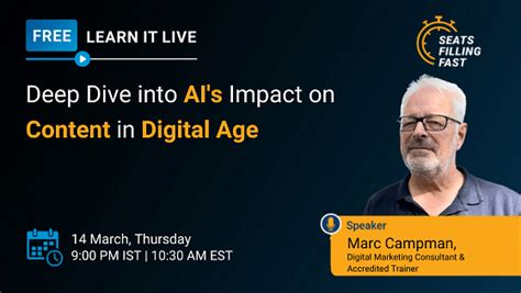 Webinar: Deep Dive into AI's Impact on Content in Digital Age