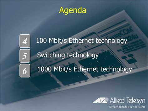 Ppt Ethernet Networking Technology Overview And Network Design