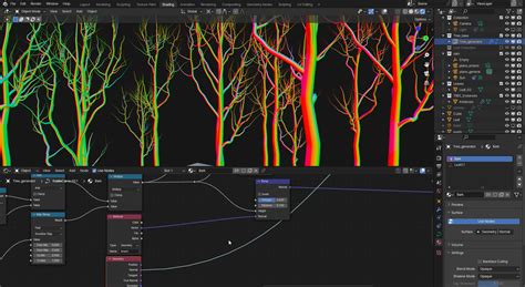 GeoTree Procedural Trees In Geometry Nodes By Joel RVC Blender And CG Discussions