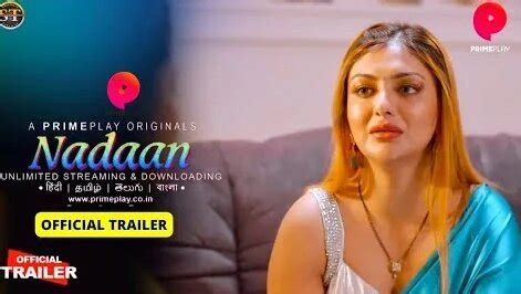 Nadaan Official Trailer Primeplay Original Khushi Mukherjee
