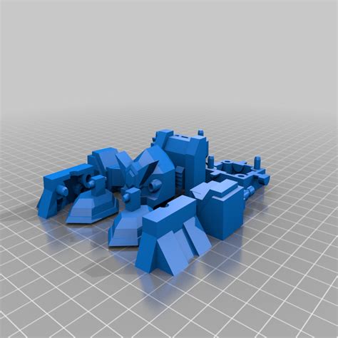 Free 3d File Gundam Fu88 Sd Slinger Gunpla 🤖・3d Printing Idea To