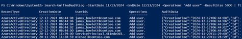Audit User Creations In Microsoft 365