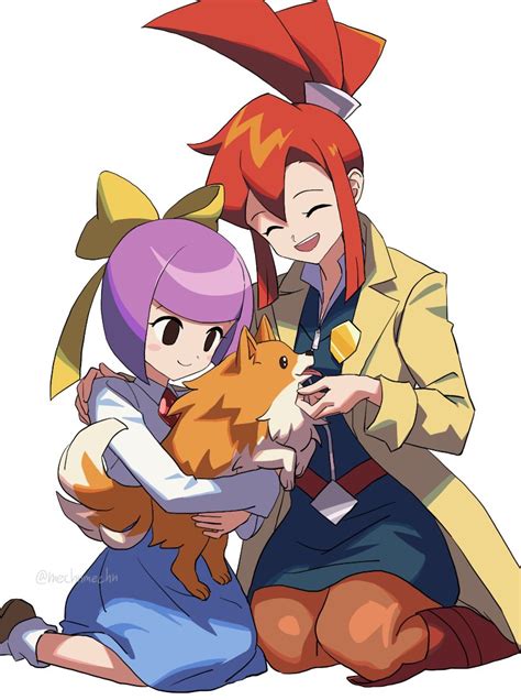Lynne Missile And Kamila Ghost Trick Drawn By Mechnmechn Danbooru