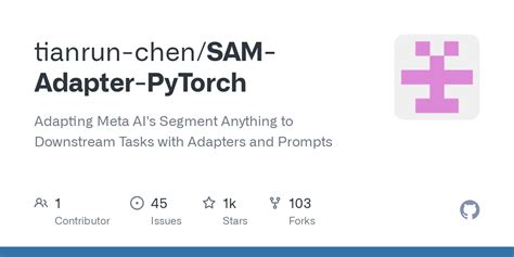 Github Tianrun Chensam Adapter Pytorch Adapting Meta Ais Segment