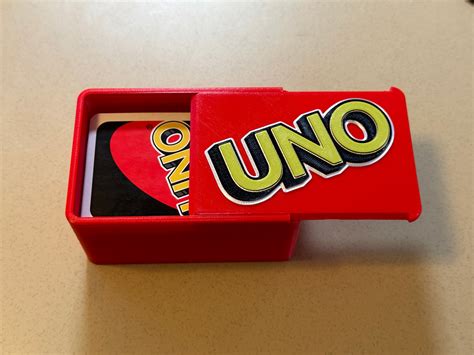 Uno Card Box By Rockstarts Download Free Stl Model