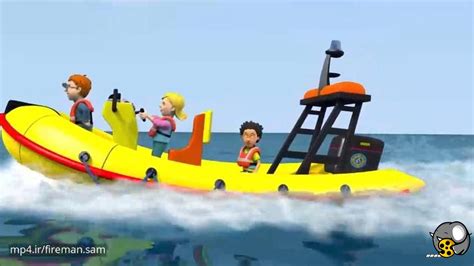 کارتون سام آتش نشان کادت های جوان در دریا گم شدند فیلو